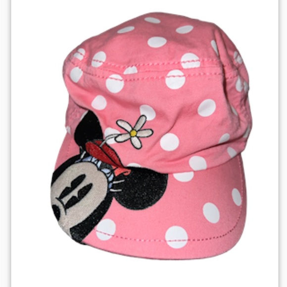 Disney | Accessories | Disney Parks Minnie Mouse Pink White Polka Dot ...